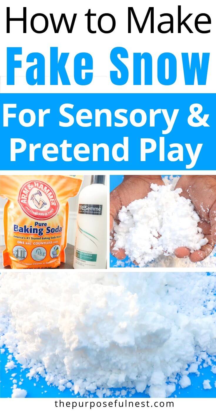 Fake Snow Recipe The Purposeful Nest Fake Snow Recipe The Purposeful Nest