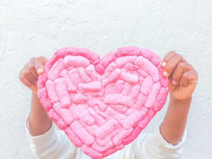 Preschool Heart Craft for Valentine's Day - The Purposeful Nest