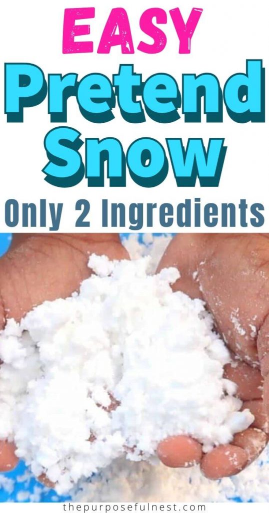 How to Make Snow - The Purposeful Nest