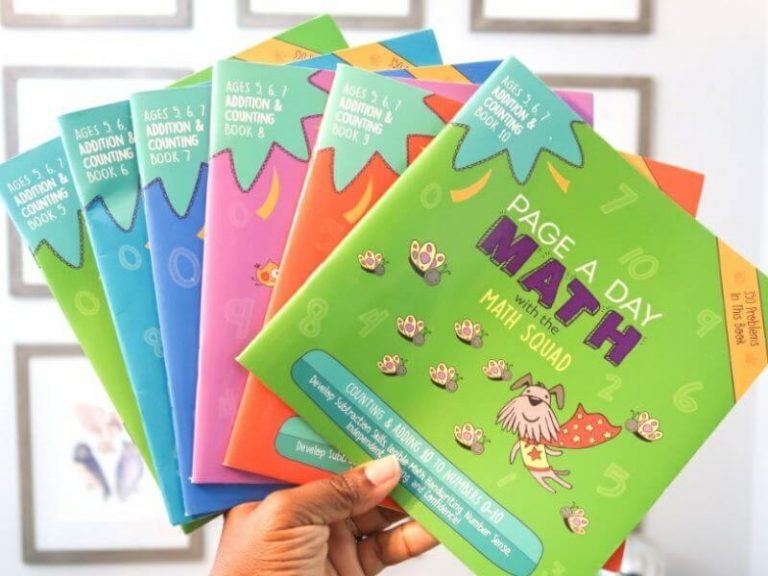 Basic Math Fluency with Page A Day Math - The Purposeful Nest
