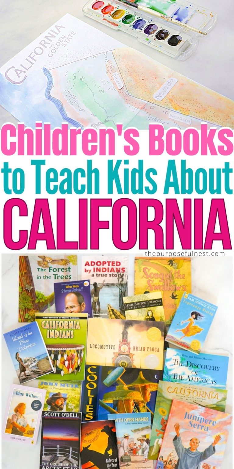 Children's Books About California - The Purposeful Nest