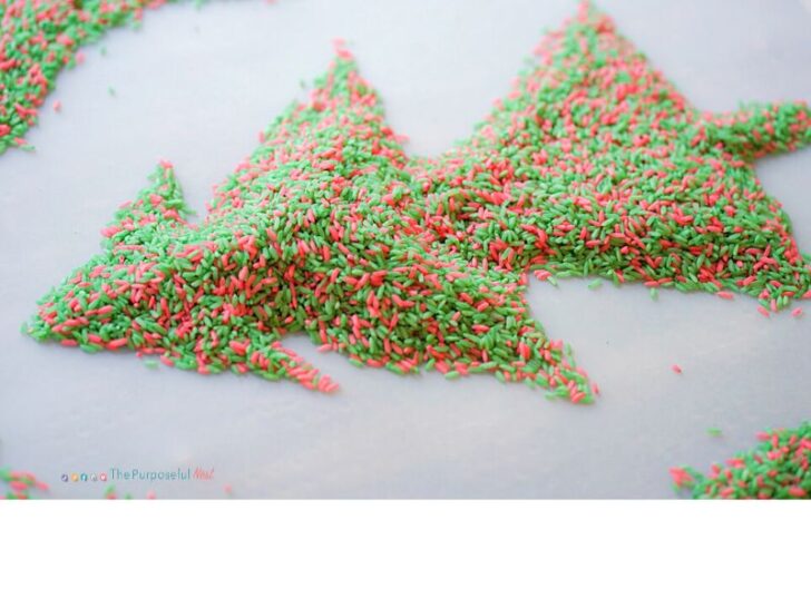 How to Make Colored Rice (Without Vinegar) For Sensory Play - The ...