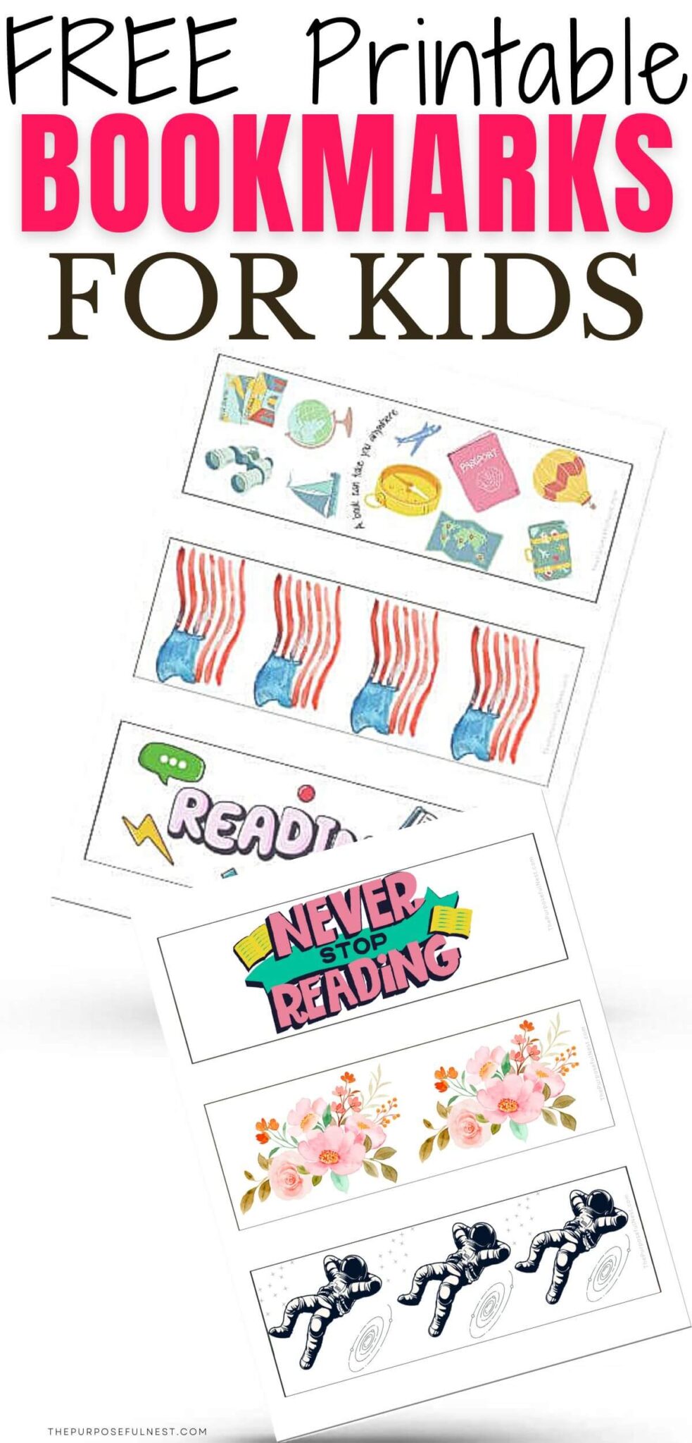 FREE Printable Bookmarks for Kids to Use During Summer Reading - The ...