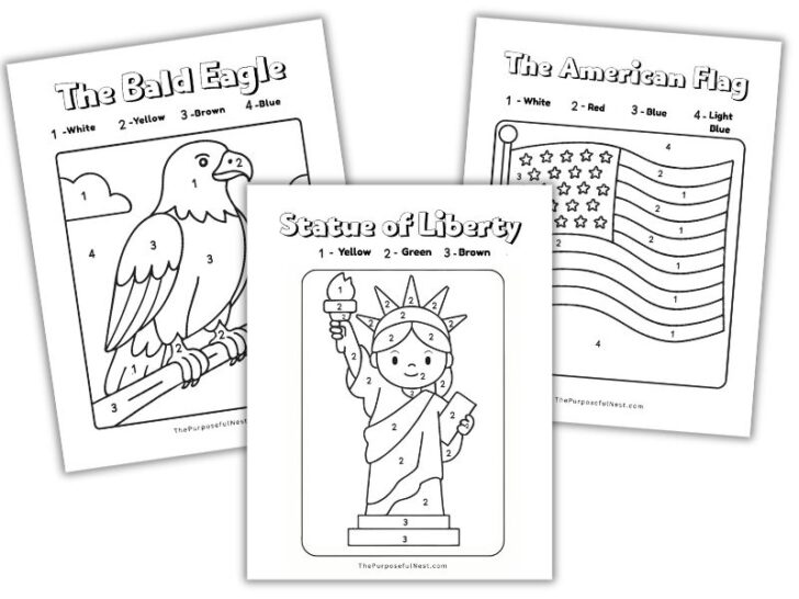FREE Patriotic Activity Pages for Preschoolers (American Symbols) - The ...