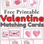 Valentine's Day Matching Cards - The Purposeful Nest
